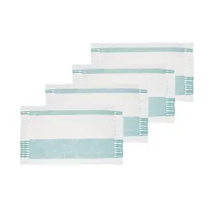 CAROL & FRANK Morgan Placemats Sets Of 4 Collection - Teal