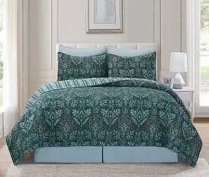 C&F HOME Bailey Blue Quilt Bedding Collection