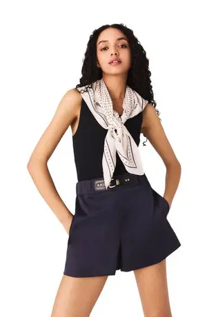 Maje Wide Leg Shorts For Women