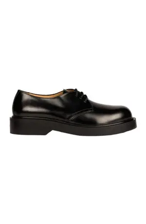 Sandro Patent Leather Derbies - Black