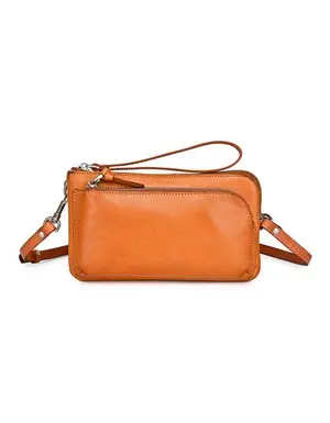 OLD TREND Dahlia Genuine Leather Convertible Crossbody - Caramel
