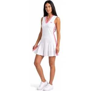 LOVE ALL TENNIS Tracy Dress Gingham - Pink