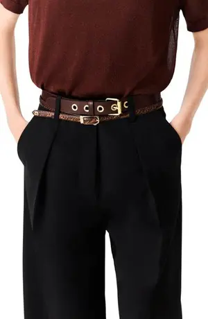 Maje Balloon Suit Trousers