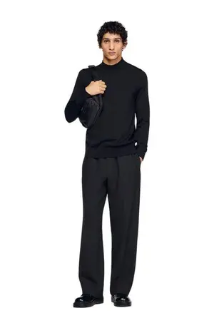 Sandro Technical Fabric Belt Bag