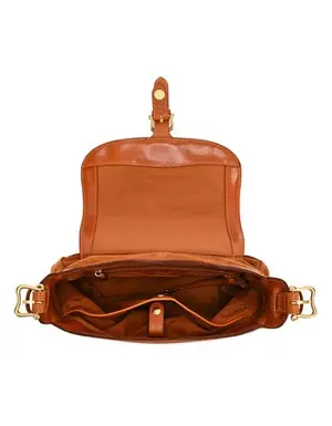 OLD TREND Camellia Structured Mailbag - Camel