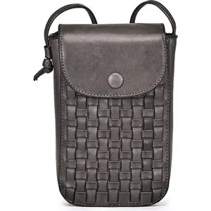 OLD TREND Lantana Genuine Leather Crossbody - Grey