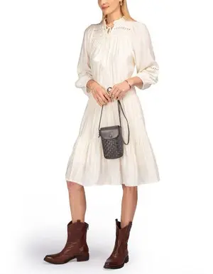 OLD TREND Lantana Genuine Leather Crossbody - Grey