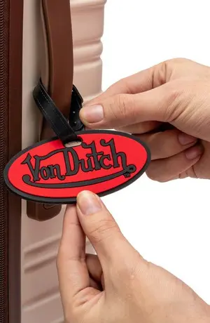 VON DUTCH 2-piece Suitcase Id Tag Set