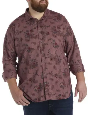 Robert Graham Big & Tall Minetta Sport Shirt