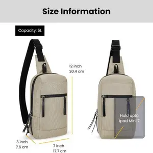 SHERPANI Metro Anti-theft Travel Sling Bag Backpack