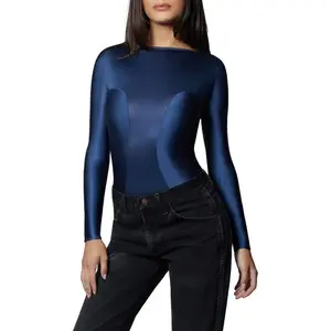 Kiki De Montparnasse Liquid Contour Backless Bodysuit