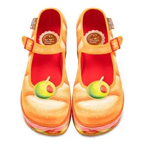 HOT CHOCOLATE DESIGN Mary Jane Platforms