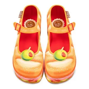 HOT CHOCOLATE DESIGN Mary Jane Platforms
