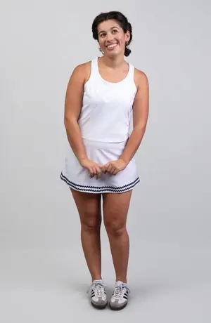 LOVE ALL TENNIS Sleeveless Anna Dress - Navy
