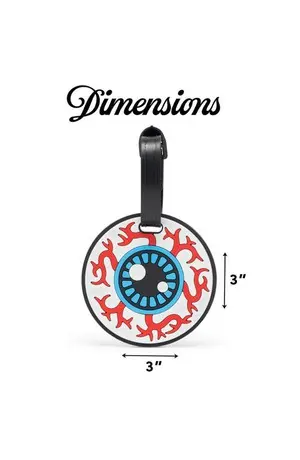 VON DUTCH 2-piece Suitcase Id Tag Set