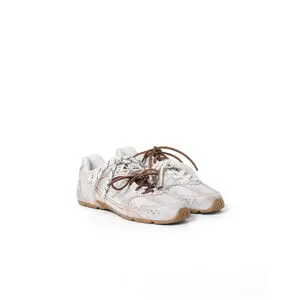 Miu Miu New Balance X 530 Sl Leather Sneakers - White