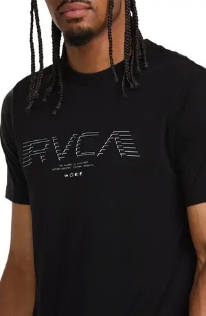 Rvca Big Flyer Performance Graphic T-shirt