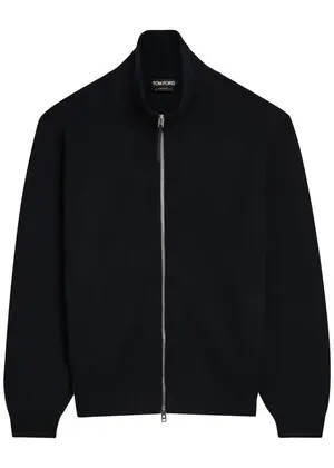 TOM FORD High-neck Wool-blend Jacket