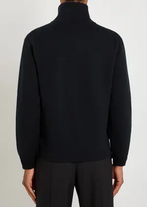 TOM FORD High-neck Wool-blend Jacket