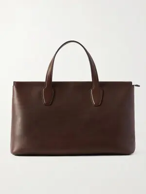 leather totes with laptop compartment