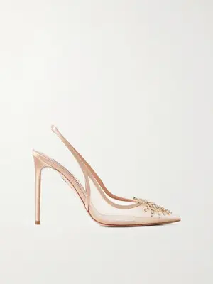 Aquazzura Embellished Pumps
