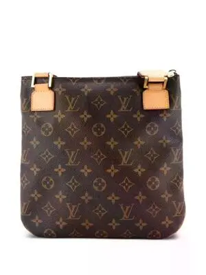 LOUIS VUITTON Bosphore Pochette Monogram Canvas Crossbody Bag - Brown