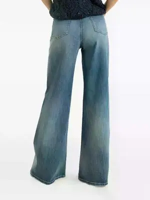 Eleventy Flared Jeans - Blue