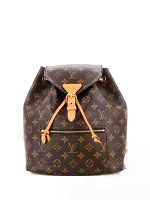 LOUIS VUITTON Montsouris Monogram Canvas Backpack