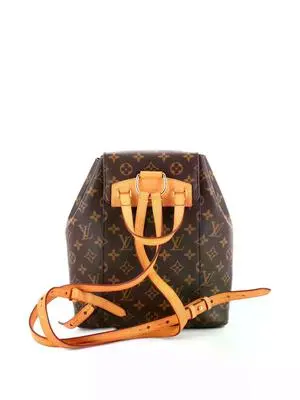 LOUIS VUITTON Montsouris Monogram Canvas Backpack
