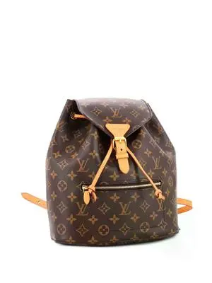 LOUIS VUITTON Montsouris Monogram Canvas Backpack