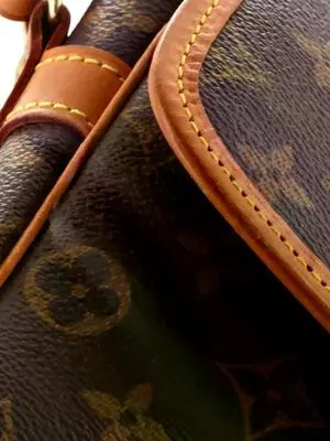 LOUIS VUITTON Sologne Handbag Monogram Canvas