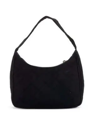 Prada Quilted Tessuto Small Hobo Bag