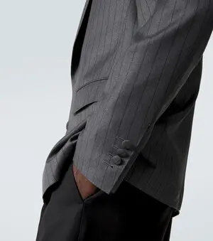 Dolce & Gabbana Pinstripe Virgin Wool Blazer