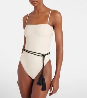 SAME Tasseled One-piece Swimsuit