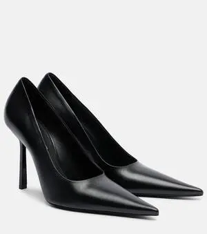 Victoria Beckham 100 Leather Pumps - Black
