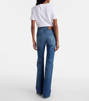 Chloé Embellished Straight Jeans