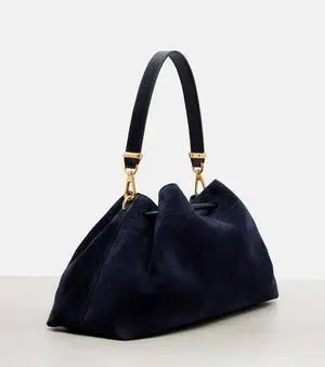 JIMMY CHOO Cinch Suede Bucket Bag