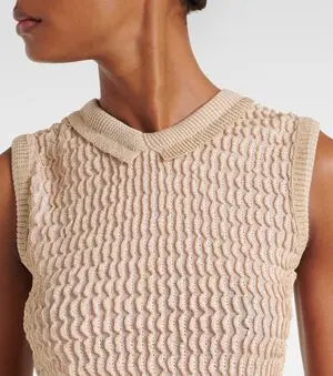 MAISON MARGIELA Ribbed-knit Vest