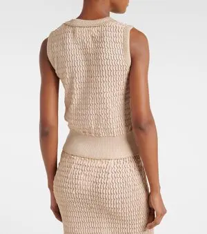 MAISON MARGIELA Ribbed-knit Vest