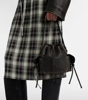 Acne Studios Leather Bucket Bag