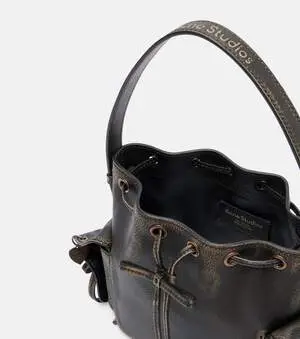 Acne Studios Leather Bucket Bag