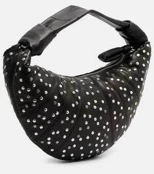 LEMAIRE Croissant Large Leather Shoulder Bag