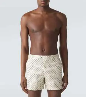 TOM FORD Paisley Print Swim Trunks