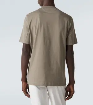Brunello Cucinelli Cotton Jersey T-shirt - Green