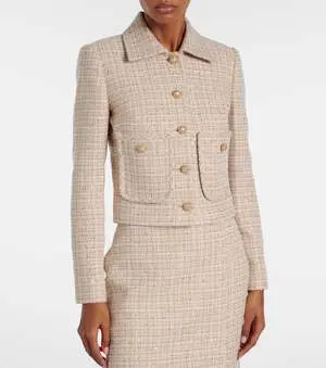 Elie Saab Sequined Tweed Jacket