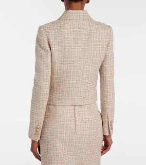 Elie Saab Sequined Tweed Jacket