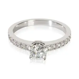 Tiffany & Co. 0.57 Tcw Diamond And Novo Ring - Platinum