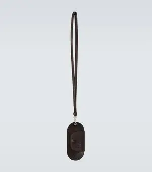 LEMAIRE Leather Glasses Holder - Brown