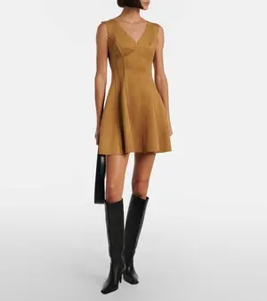 Norma Kamali Grace Mini Dress