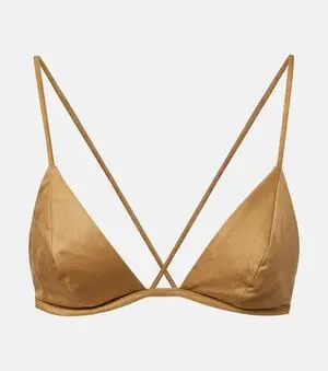 Norma Kamali No Tie Bra - Brown